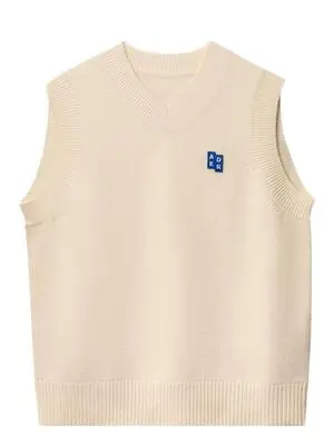 ADER ERROR Knitted Vest - Cream