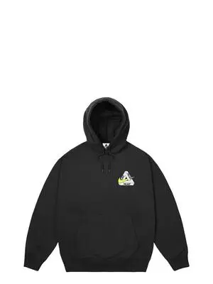 PALACE X Nike Tri Swoosh Hood - Black