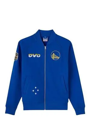 OVO Nba Golden State Warriors Fleece Jacket - Black
