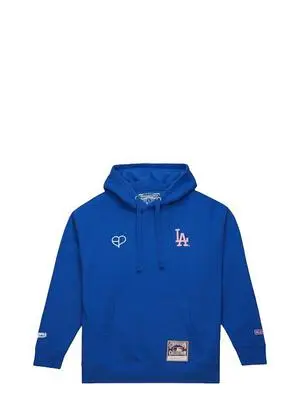 Mitchell & Ness X Blackpink Los Angeles Dodgers Hoodie - Blue