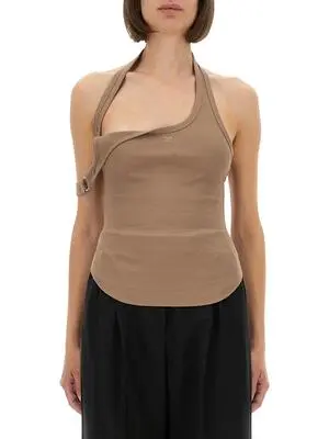 COURREGES Courrèges Top Beige