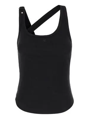 COURREGES Courrèges Top Black
