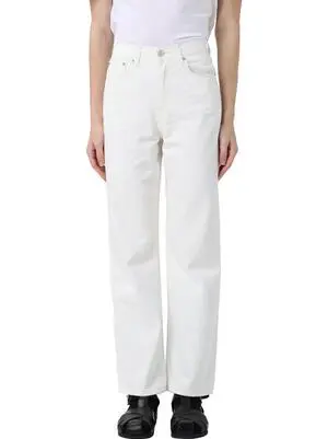 DUNST Straight Leg Jeans White