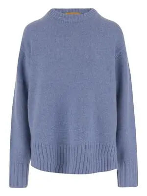 Guest In Residence Sweater Gnawed Blue