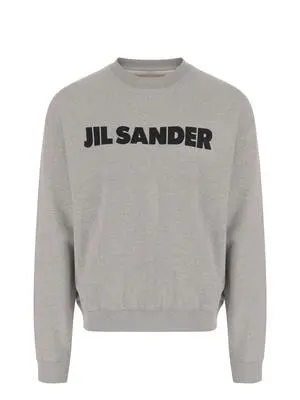 JIL SANDER Crewneck Sweatshirt - Grey
