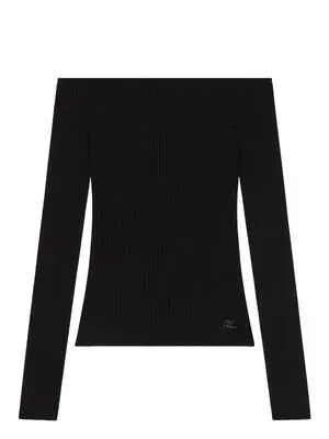 COURREGES Top - Black