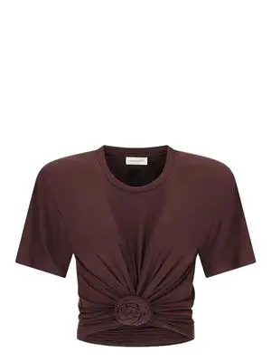 Magda Butrym T-shirt - Brown