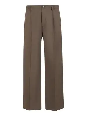 Marni Wide Leg Trousers - Brown