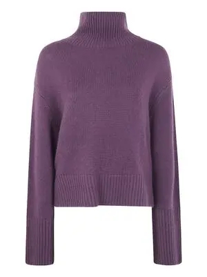 LISA YANG Pullover Sweater - Violet