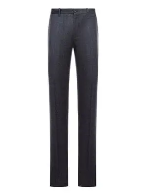 Incotex Straight Leg Pants - Grey 1