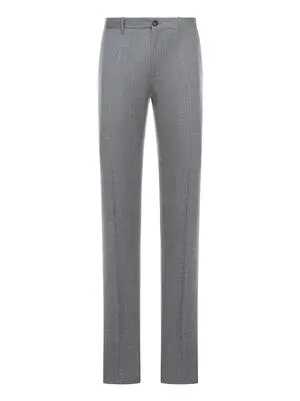 Incotex Straight Leg Pants - Grey