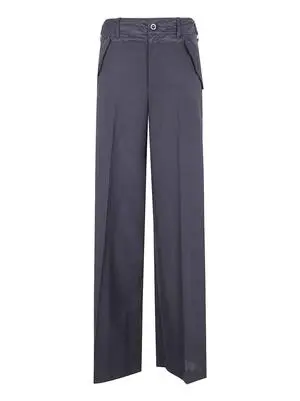 Sacai Wide Leg Trousers - Black
