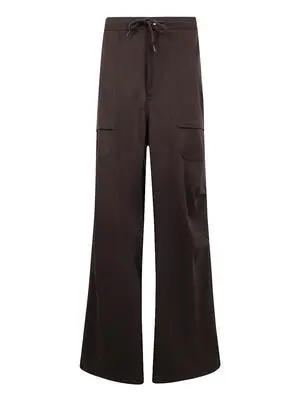 ENTIRE STUDIOS Wide Leg Trousers - Tobacco