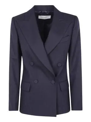 Dries Van Noten Double-breasted Blazer - Navy