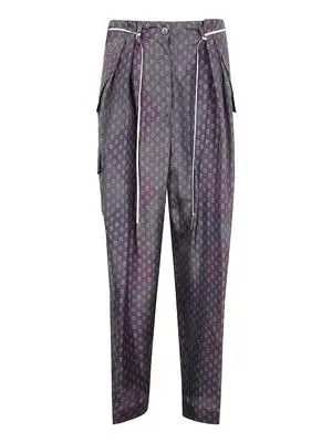 Dries Van Noten Pants - Burgundy