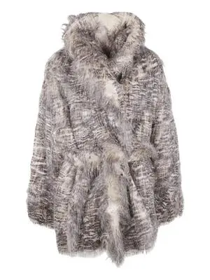 ENTIRE STUDIOS Fur Coat - Natural
