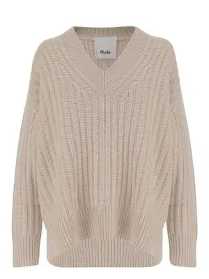 ALLUDE Pullover Sweater - Ivory