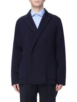 LARDINI Jacket - Blue