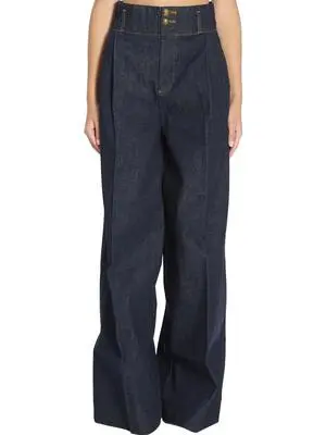 Zimmermann Wide-leg Jeans - Denim