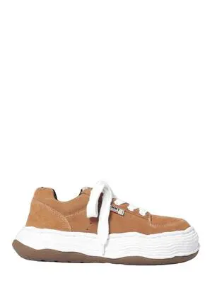 Mihara Yasuhiro Maison Mihara Yasuhiro Lace Up Sneakers Brown