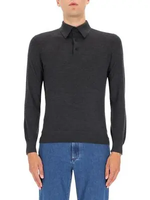 Zegna Polo Shirt - Charcoal