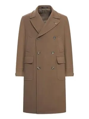 Tagliatore Tailored Overcoat - Brown