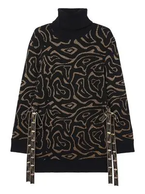 Emilio Pucci Printed Sweater - Black