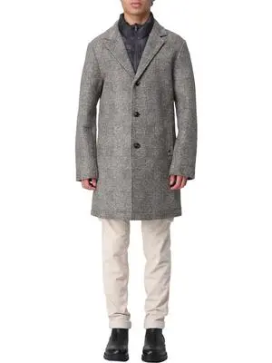 MASON'S Checked Single-breasted Coat - Multicolor