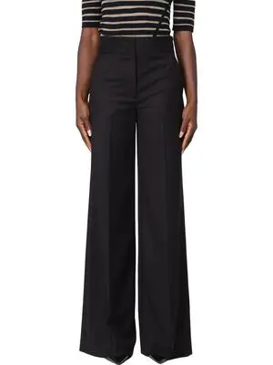 SIMONA CORSELLINI Wide Leg Trousers - Black