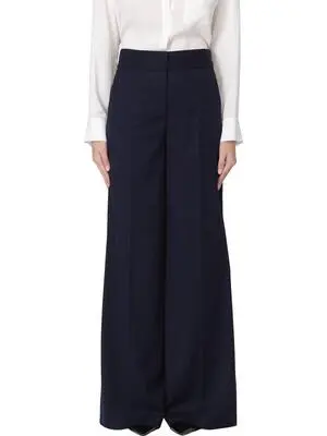 SIMONA CORSELLINI Wide Leg Trousers - Blue