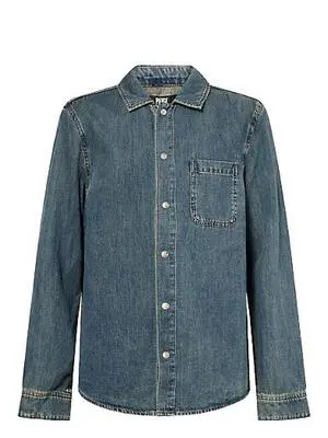 Paige Darindo Regular-fit Denim Shirt - Abaron