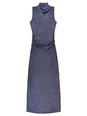 RO&ZO Stretch-woven Midi Dress - Blue
