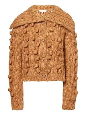 FRAME Wool-blend Cardigan - Camel