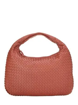 Bottega Veneta Intrecciato Veneta Hobo - Orange