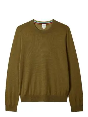 Paul Smith Merino Wool Sweater - Brown