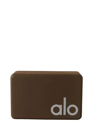 Alo Yoga Uplifting Yoga Block Mat - Espresso/silver