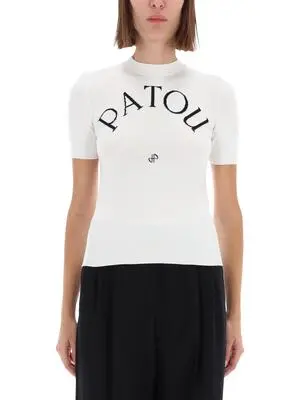 Patou Logo T-shirt - White