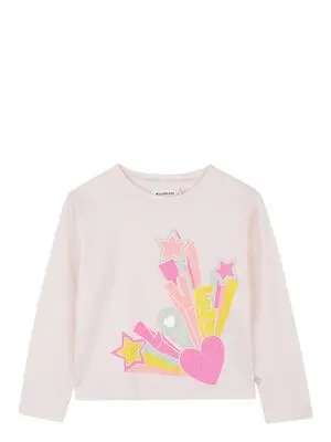 BILLIEBLUSH Heart Star T-shirt - Pink