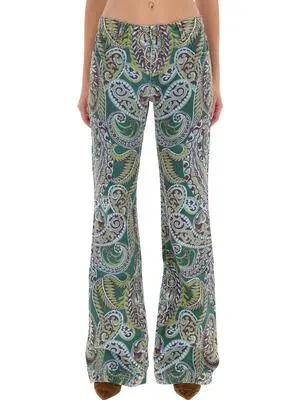 Etro Wide Leg Jeans - Denim