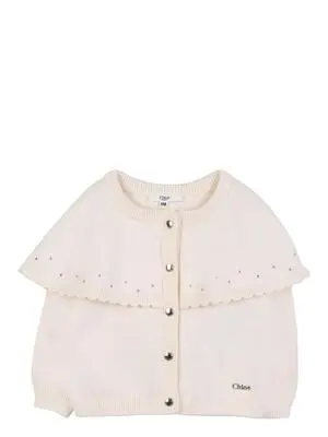Chloé Tricot Cardigan - Ivory