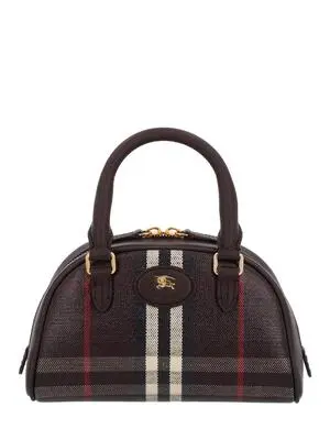 Burberry Bowling Highlands Bag - Bordeaux