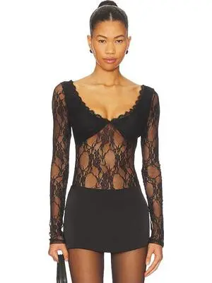 Superdown Halcyon Bodysuit - Black
