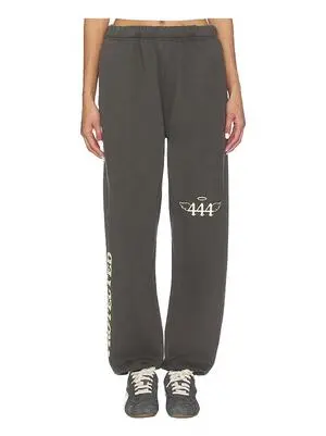 THE MAYFAIR GROUP Divinely Protected Fleece Sweatpants - Charcoal