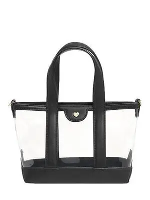 Stoney Clover Lane Clear Mini Tote - Noir