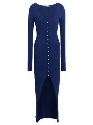 DONDUP Maxi Dress Viscose Polyester - Navy