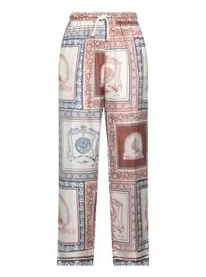 Paul & Joe Silk Pajama Pants - Beige