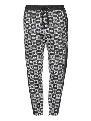 Dolce & Gabbana Tapered Logo Design Pants - Black