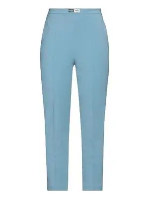 Elisabetta Franchi Tapered Cropped Pants - Blue