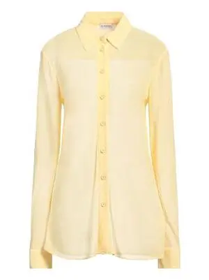 Burberry Crepe Shirt - Yellow