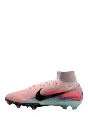 Nike United Mercurial Superfly Elite Firm-Ground High-Top Soccer Cleats Pink